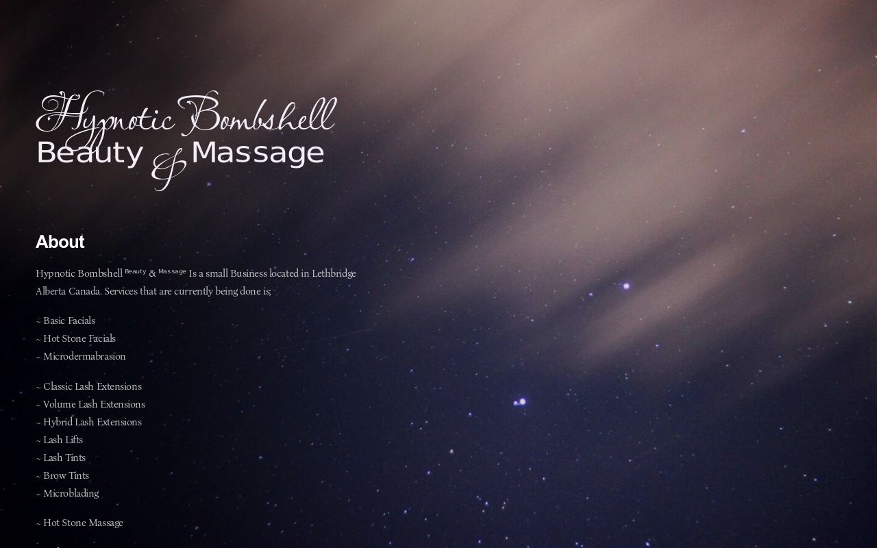 Hpynotic Bombshell Beauty & Massage